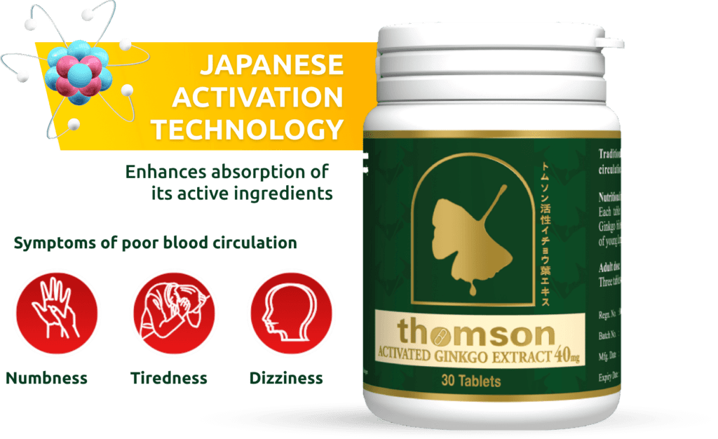 Activated Ginkgo | Gingko Biloba | Thomson Health Malaysia